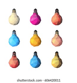 Low poly light bulb Images, Stock Photos & Vectors | Shutterstock