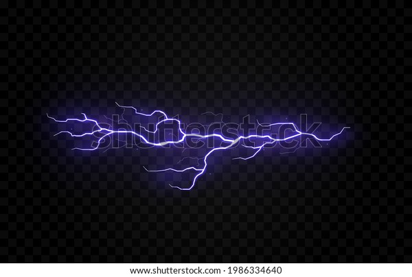 Vector Lightning Lightning Png Thunderstorm Lighting Stock Vector ...
