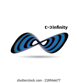 Vector Limitless Symbol Modern Icon On Stock Vector (Royalty Free ...