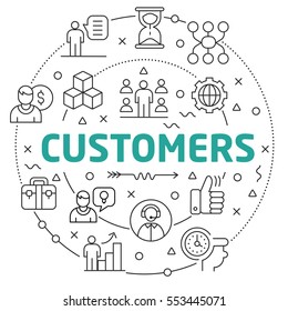 208,339 Customer line illustration Images, Stock Photos & Vectors ...