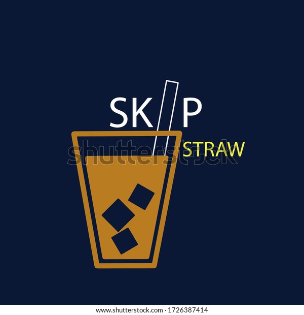 Vector Line Art Say No Skip Stock Vector (Royalty Free) 1726387414 ...