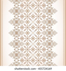 Vector Line Art Seamless Border Design Stock Vector (Royalty Free ...
