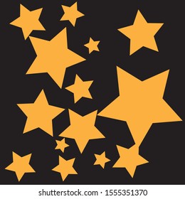 Vector Line in Background the Stars Stock Vector (Royalty Free ...