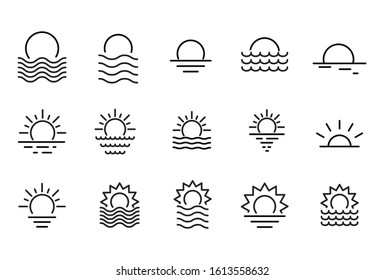 60,369 Sunset outline Images, Stock Photos & Vectors | Shutterstock