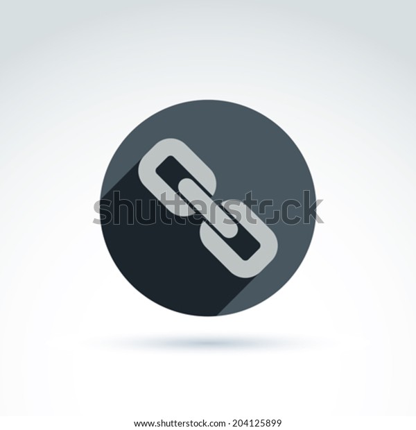 Vector Link Symbol Connection Icon Merge庫存向量圖（免版稅）204125899 | Shutterstock