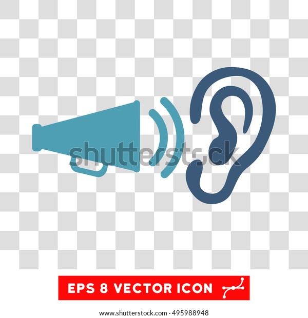 Vector Listen Advertisement Megaphone Eps Vector Stock Vector (Royalty ...