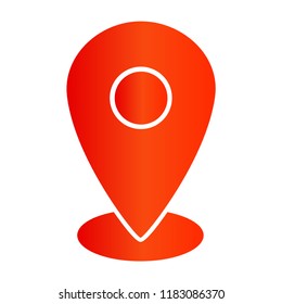 Vector Location Map Color Stock Vector (Royalty Free) 1183086370 ...