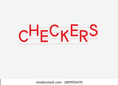 Vector Logo Design Kebab Lettering On Stock Vector (Royalty Free ...