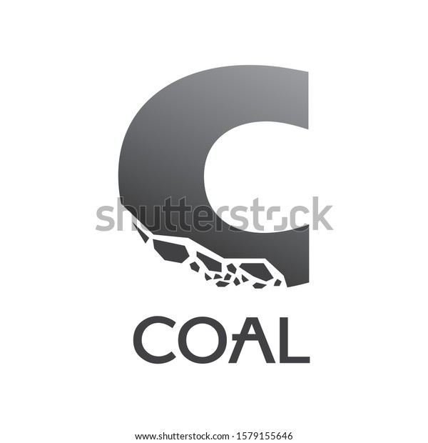 Vector Logo Coal Mining Sale Stock Vector (Royalty Free) 1579155646