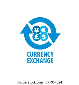 Vector Logo Currency Exchange Stock Vector (Royalty Free) 597354524 ...