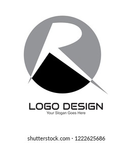 Vector Logo Design Letter Circle Template Stock Vector (Royalty Free ...