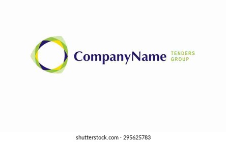 Blue Green Fish Vector Logo Design Stock Vector (Royalty Free) 362669636