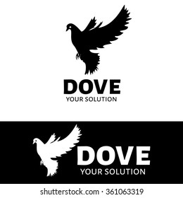 Vector Logo Dove Brand Logo Stock Vector (Royalty Free) 362033645 ...