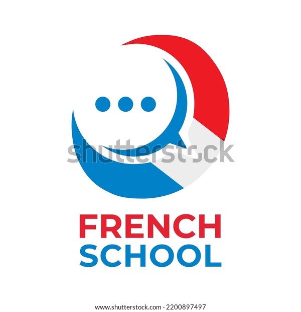 Vector Logo French Language School Stock Vector (Royalty Free ...