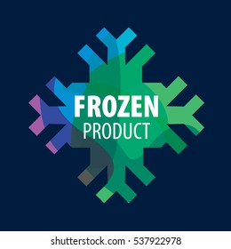 Vector Logo Frozen Stock Vector (Royalty Free) 537924067