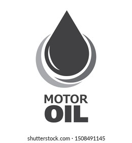 Vector Logo Illustration Engine Oil Fuel Stock Vector (Royalty Free ...