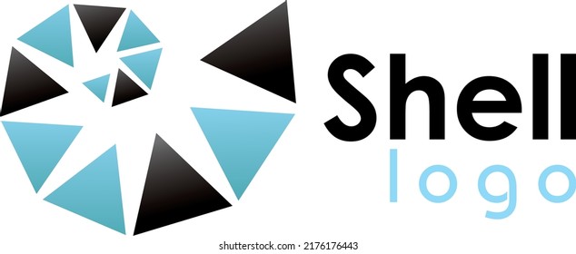 Vector Logo Image Seashells Movement Stock Vector (Royalty Free ...
