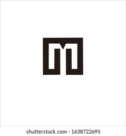 Vector Logo Letter M Brand Company Stock Vector (Royalty Free ...