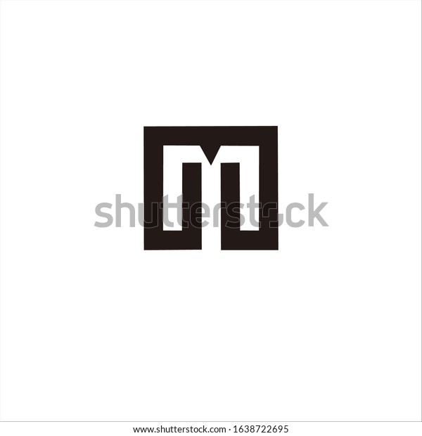 Vector Logo Letter M Brand Company Stock Vector (Royalty Free ...