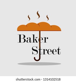 Vector Logo London Baker Street: vector de stock (libre de regalías ...