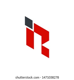 Vector Logo Modern Letter R Stock Vector (Royalty Free) 1471038278 ...