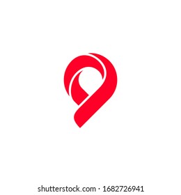Vector Logo Number 9 Red Stock Vector (Royalty Free) 1682726941 ...