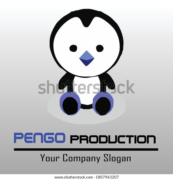 Vector Logo Pengo Production Animal Stock Vector (Royalty Free ...