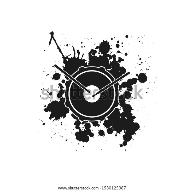 Vector Logo Rock School Rock Band Stock Vector (Royalty Free ...