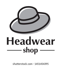 Vector Logo Store Hats Caps Stock Vector (Royalty Free) 1451454395 ...