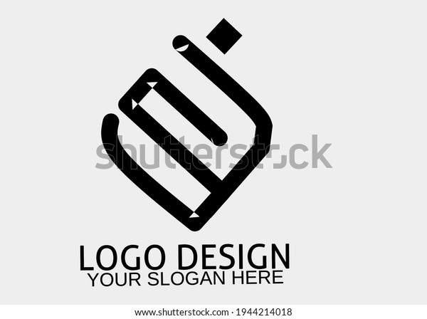 Vector Logo Symbol Letters S J Stock Vector (Royalty Free) 1944214018 ...