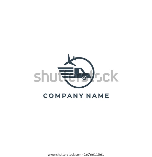 Vector Logo Transport Package Delivery: เวกเตอร์สต็อก (ปลอดค่าลิขสิทธิ์ ...