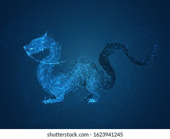 Concept Stock Market Exchange Financial Technology Stock Vector ...