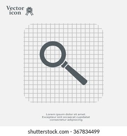 Vector Magnifying Glass Stock Vector (Royalty Free) 367834499 ...