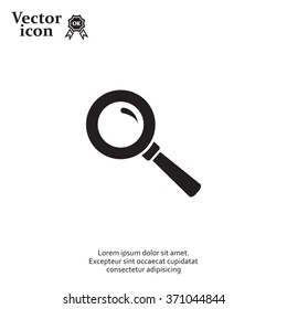 Vector Magnifying Glass Stock Vector (Royalty Free) 371044844 ...