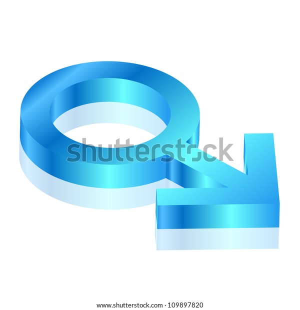 Vector Male 3d Icon Stock Vector (Royalty Free) 109897820 | Shutterstock