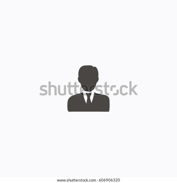 Vector Man Profile Icon Stock Vector (Royalty Free) 606906320 ...