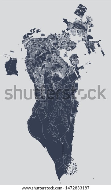 69 Southern Bahrain Map Images, Stock Photos & Vectors | Shutterstock