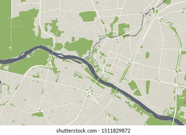 Vector Map City Grodno Belarus Stock Vector (Royalty Free) 1511829872 ...