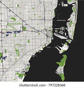 115 Miami dade map Images, Stock Photos & Vectors | Shutterstock