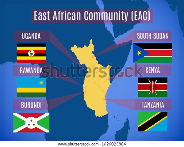 62 imagens de Eac flag Imagens, fotos stock e vetores | Shutterstock