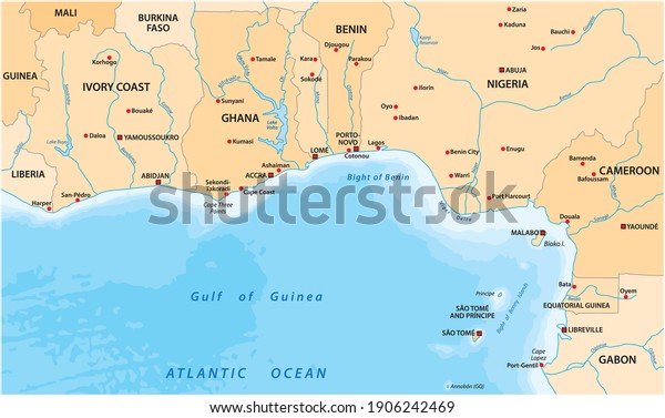 452 Gulf Of Guinea Map Images, Stock Photos & Vectors | Shutterstock