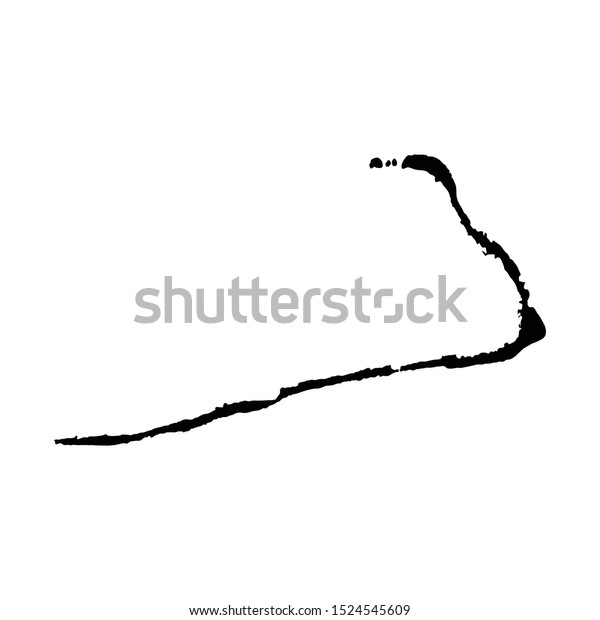Vector Map Majuro Isolated Vector Illustration Stock Vector (Royalty ...