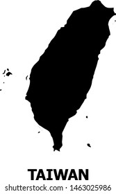 Vector Map Taiwan Name Map Taiwan Stock Vector (Royalty Free ...