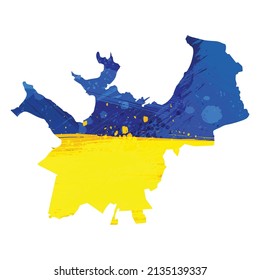 Vector Map Tallinn Isolated Vector Illustration Stock Vector (Royalty ...