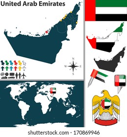 3,704 Uae world map Images, Stock Photos & Vectors | Shutterstock