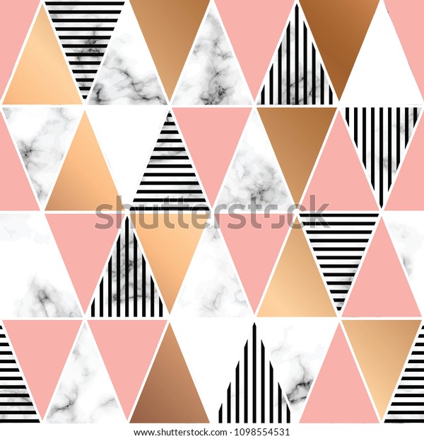 Vector Marble Texture Design Geometric Shapes Stock Vector (Royalty ...