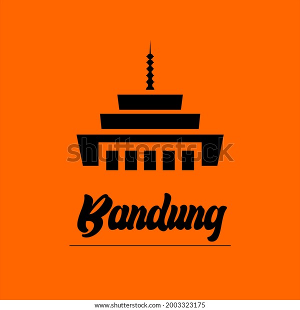 Vector Mascot Bandung City Stock Vector (Royalty Free) 2003323175 ...
