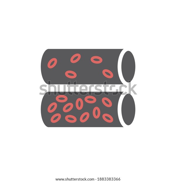 Vector Medical Icon Structure Blood Components Stock Vector (Royalty ...