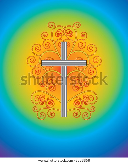 Vector Metal Cross Flourishes Stock Vector (Royalty Free) 3588858 ...