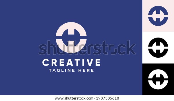 Vector Mhw Mh Logo Design Company Stock Vector (Royalty Free ...
